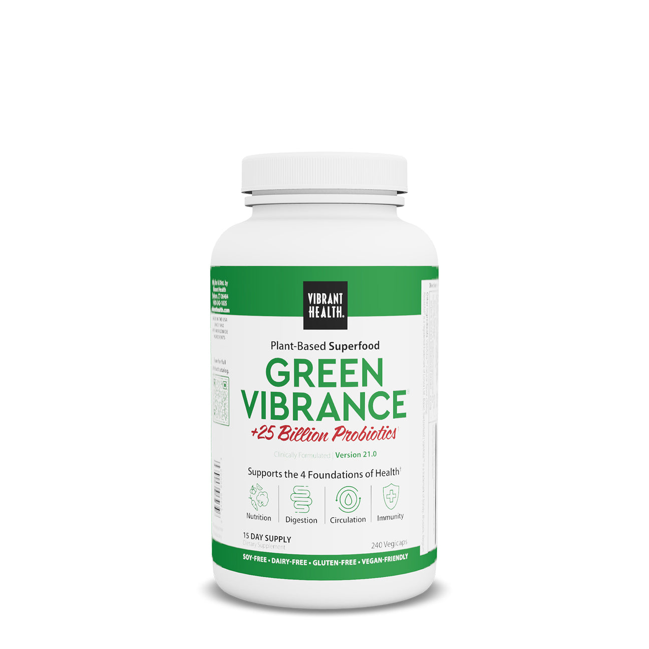 Green Vibrance Capsules - Green Superfood Capsules