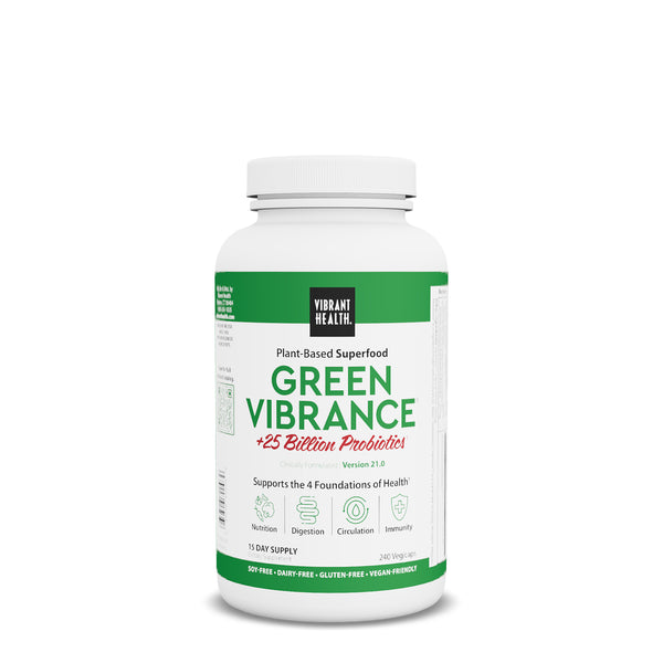 Green Vibrance Capsules - Green Superfood Capsules